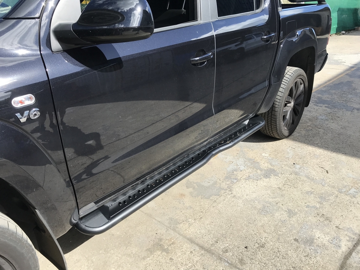 Side Steps for Volkswagon Amarok 2010~2021 Heavy Steel Powder Coated ...